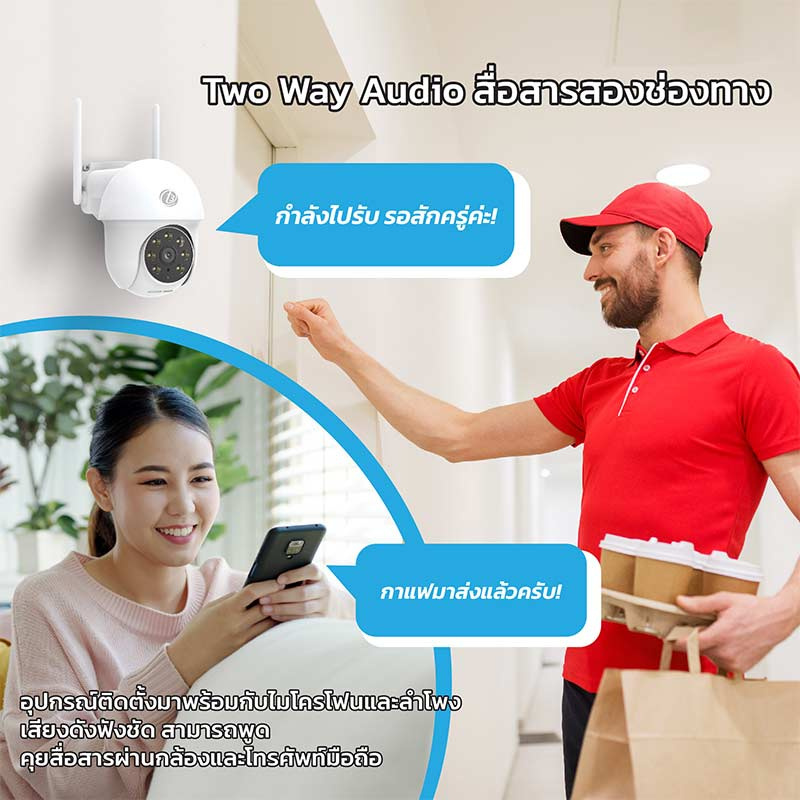 T3 Smart กล้องวงจรปิดอัจฉริยะ | AllOnline