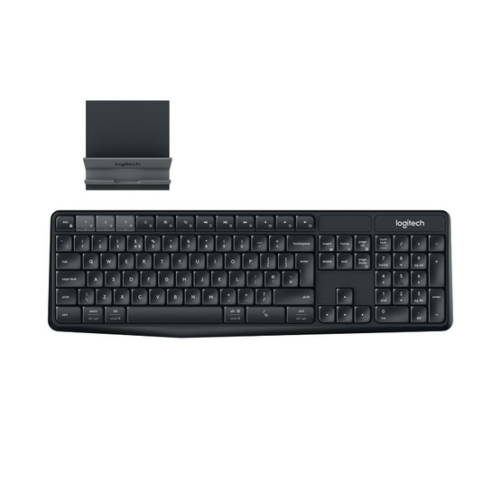 Logitech Multi-Device Wireless Keyboard K375s and Stand Combo - ThaiPick