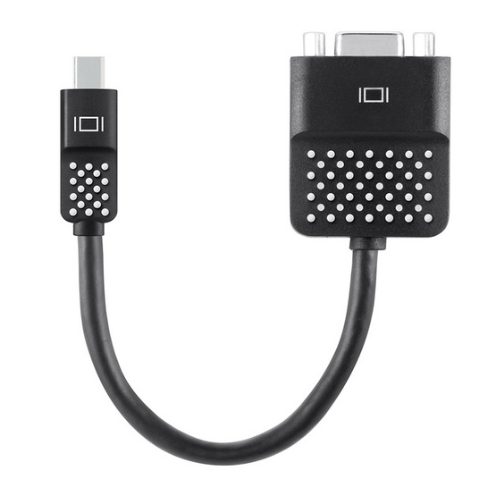 Belkin Mini DisPlay Port to VGA Cable 20 Cm Support Resolution 1024x768 ...