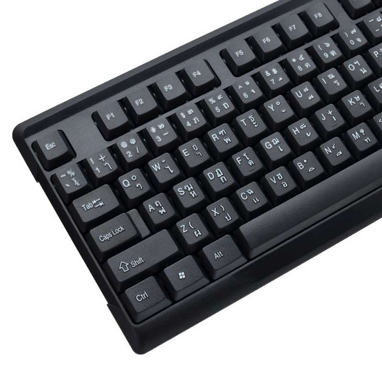 MD-TECH Combo Set Keyboard & Mouse USB KB111+M11 - ThaiPick