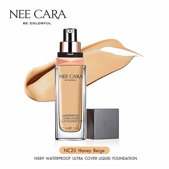 NEE CARA WATERPROOF LIQUID FOUNDATION 30g - ThaiPick