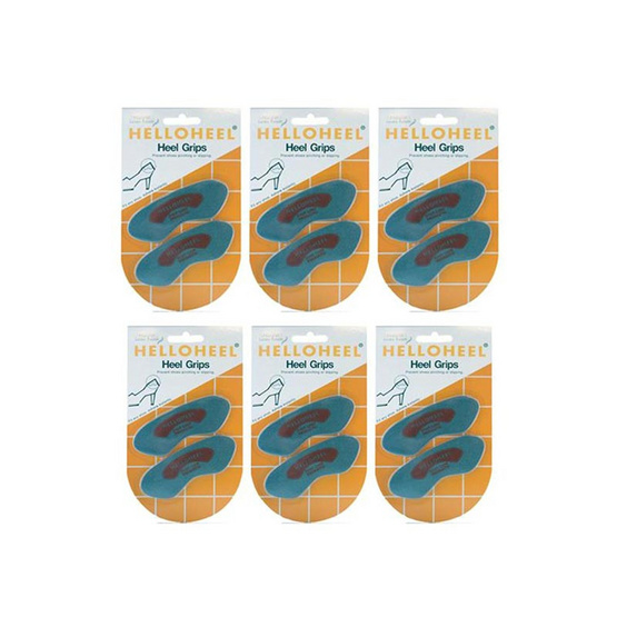 แผ่นกันกัด HELLO HEEL G2-2 (เทา) (2 แพ็ค,รวม 6 คู่) - ThaiPick