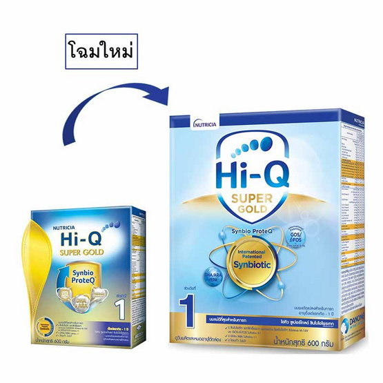 Hi-Q ซุปเปอร์โกลด์ นมผงสูตร1 600 กรัม - ThaiPick