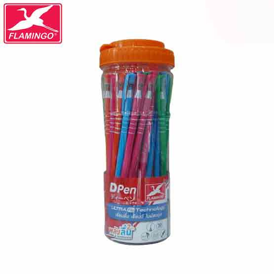 ปากกาลูกลื่น JAVA NAONG 0.38มม. หมึกน้ำเงิน (แพ็ก 4 ด้าม) - ThaiPick