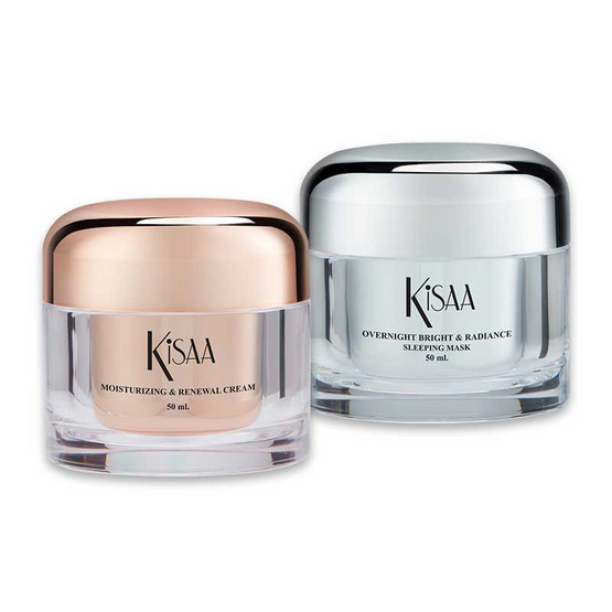 Kisaa Complete set (Renewal Cream+Sleeping Mask) - ThaiPick