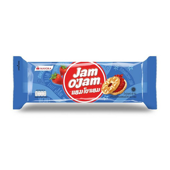 แยมโอแยม สตรอเบอร์รี่ 48 กรัม (แพ็ก 12 ชิ้น) - ThaiPick