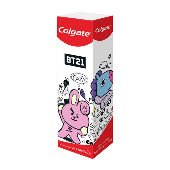 คอลเกต ยาสีฟัน คอนฟิเดนท์ สมายล์ BT21 ขนาด 75 กรัม (แพ็ก 3 ชิ้น) คละลาย ...