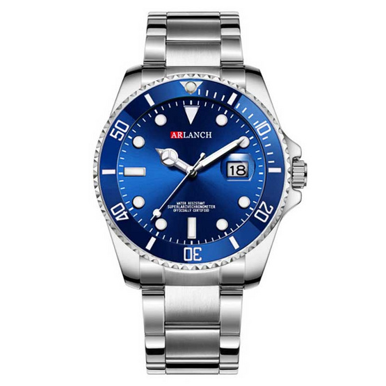 ARLANCH นาฬิกาข้อมือ รุ่น AL306-BL/GO - Blue - ThaiPick