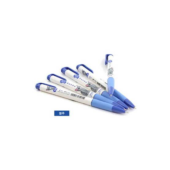 JAVA ปากกาลูกลื่น Mini Ball 0.38mm. (12 ด้าม) Blue ด้ามลายน้องแมว ...