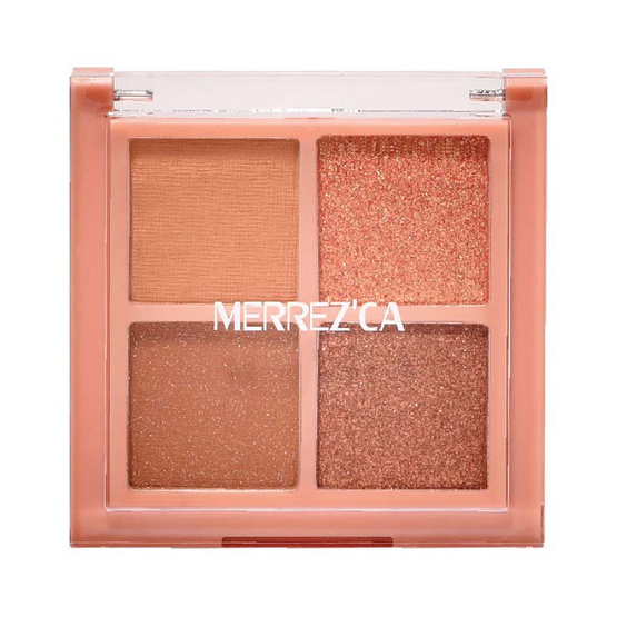 MERREZCA พาเลทอายแชโดว์ Eye Color Palette 4x1.8 กรัม สี #01 - ThaiPick