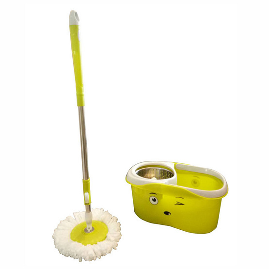 EasyMop BABY MINI ชุดถังปั่นม็อบพร้อมผ้า 2 ผืน - ThaiPick