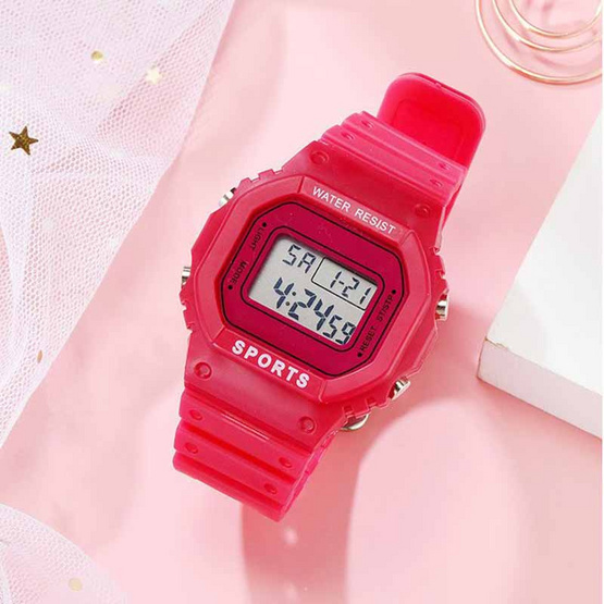 SPORTS นาฬิกา รุ่น A1026 - Red - ThaiPick