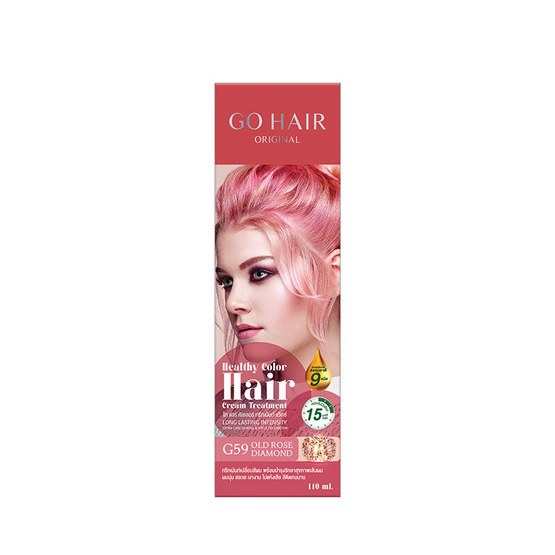 Go Hair แฮร์ คัลเลอร์ แชมพู สีน้ำตาลเข้ม 30 มล. - ThaiPick
