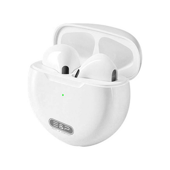 E&P หูฟังบลูทูธแบบ True Wireless รุ่น J6 - White - ThaiPick