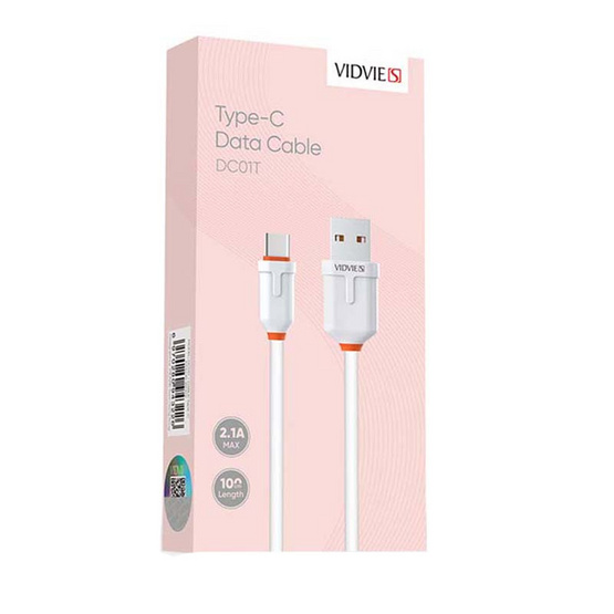 Vidvie สายชาร์จ Lightning รุ่น CB477 - White - ThaiPick