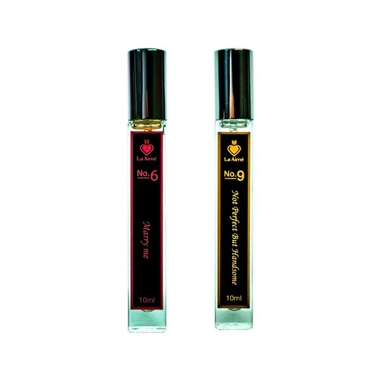 La Aime น้ำหอมเสริมดวงความรัก Perfume 10 มล. (แพ็กคู่) กลิ่น No.6 + No ...