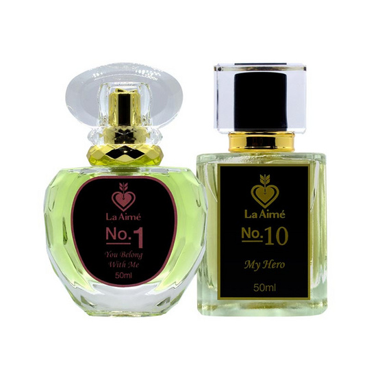 La Aime น้ำหอมเสริมดวงความรัก Perfume 50 มล. (แพ็กคู่) กลิ่น No.1 + No ...