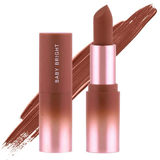 Baby Bright ลิปสติก Gentle Matte Collagen Lipstick 3.7 กรัม - ThaiPick