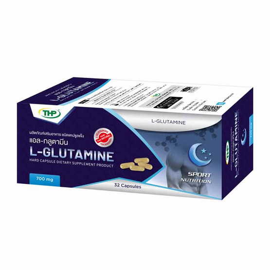 THP แอล-กลูตามีน บรรจุ 30 แคปซูล - ThaiPick