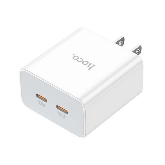 Hoco หัวชาร์จ รุ่น C80 - White - ThaiPick