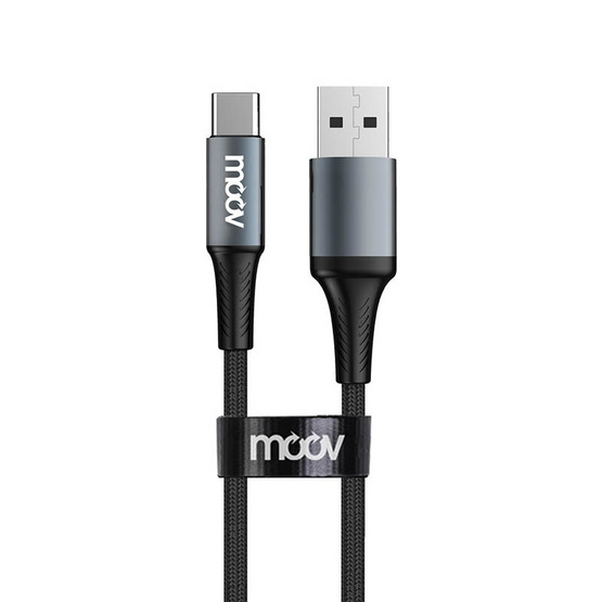 Moov สายชาร์จ Type-C รุ่น CB03 1M - Black - ThaiPick