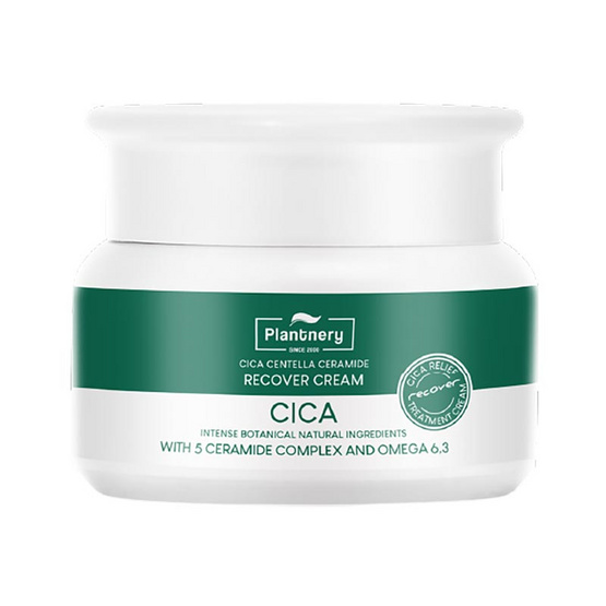 Plantnery ครีมบำรุงผิวหน้า Cica Centella Ceramide Recover Cream 50 กรัม ...